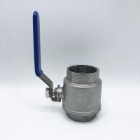 China Industrial Stainless Steel Float Ball Valve Manual Operation Body Material SS201/SS304 for sale