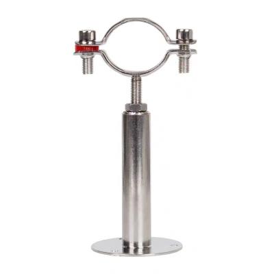 China WZ Stainless Steel 304 316 Adjustable Screw Bracket Tube for Pipe Hanger Suspension for sale