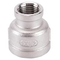 China Stainless Steel 304 NPT Female Threaded Cast Pipe Fitting with Hexagon/Round Head Code for sale