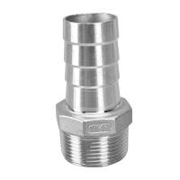 China Pipe Lines Connect with DIN Standard Stainless Steel Hose Nipple Male Casting Nipple for sale