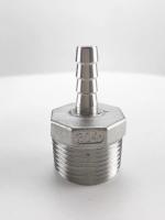 China Pipe Lines Connect with DIN Standard Stainless Steel Hose Nipple Male Casting Nipple for sale
