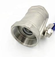 China ISO9001 2008 CE Certified Water Valve Stainless Steel Float Ball Valve for Industrial for sale