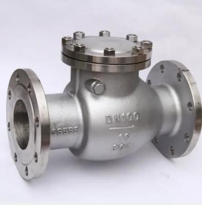 China Ductile Iron Foot Check Valve for Quick Fittings Round Head Code Female Thread Flapper for sale