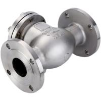 China Ductile Iron Foot Check Valve for Quick Fittings Round Head Code Female Thread Flapper for sale