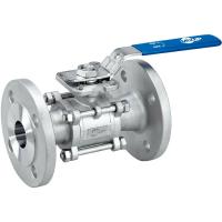 China Customized Support ODM 2-Piece Stainless Steel Ball Valve for Flanged ANSI Class 150 for sale