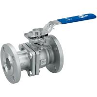 China Customized Support ODM 2-Piece Stainless Steel Ball Valve for Flanged ANSI Class 150 for sale