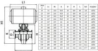 China Sanitary Silver Stainless Steel 304 316 Pneumatic Welded/Clamp Butterfly Valve 3A for sale