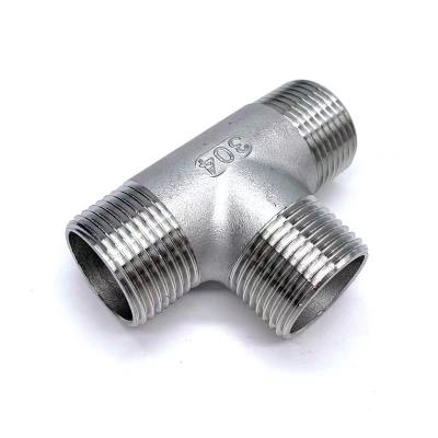 China 3 Way Stainless Steel 1/2