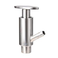 China Hygienic Stainless Steel 304 316 Sampling Valve For Food Grade Contamination Prevention for sale