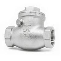 China Cylindrical Head Code 316 Stainless Steel 201 304 Check Valve Npt Bsp Thread Spring Load for sale