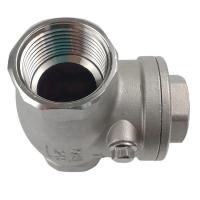China Cylindrical Head Code 316 Stainless Steel 201 304 Check Valve Npt Bsp Thread Spring Load for sale