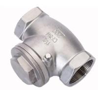 China Cylindrical Head Code 316 Stainless Steel 201 304 Check Valve Npt Bsp Thread Spring Load for sale
