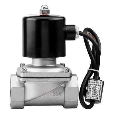 China Standard Stainless Steel 304 316L Normal Close Electric Diaphragm Type Solenoid Valve for sale