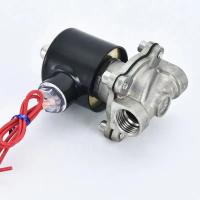 China Standard Stainless Steel 304 316L Normal Close Electric Diaphragm Type Solenoid Valve for sale
