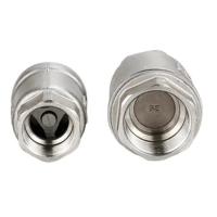 China H12W-16P Vertical Spring Check Valve for Customized Multi-Size Stainless Steel Wire Port for sale