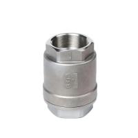 China H12W-16P Vertical Spring Check Valve for Customized Multi-Size Stainless Steel Wire Port for sale