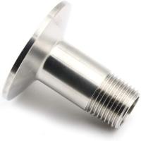 China Sanitary Female Threaded Equal Pipe Fitting to 2 INCH OD 64mm Ferrule for Industrial for sale