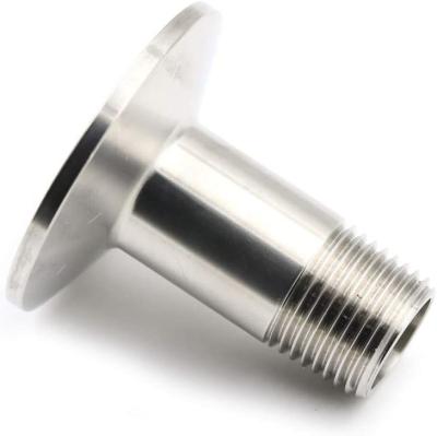 China Sanitary Female Threaded Equal Pipe Fitting to 2 INCH OD 64mm Ferrule for Industrial for sale