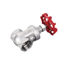 China 201 304 316 Stainless Steel Hard Sealed Gate Valve for Internal Threaded Water Pipe for sale