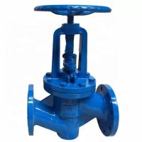 China 1''-8'' DIN DN50 PN40 Bellows Seal Manual Globe Valve in Stainless Steel 301/304/316 for sale