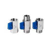 China Equal Flow Standard Mini Type Ball Valve in 304 316 Sanitary Stainless Steel Material for sale