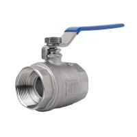 China WZ Stainless Steel SS 304 316 NPT BSP Threaded 2PC Ball Valve Customized for Longevity for sale