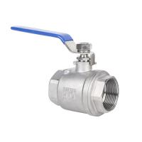 China WZ Stainless Steel SS 304 316 NPT BSP Threaded 2PC Ball Valve Customized for Longevity for sale