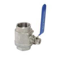 China WZ Stainless Steel SS 304 316 NPT BSP Threaded 2PC Ball Valve Customized for Longevity for sale