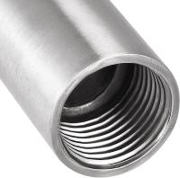 China Stainless Steel 1''-8'' Male to Female Thread Coupler 80mm Length Hexagon/Round Head for sale