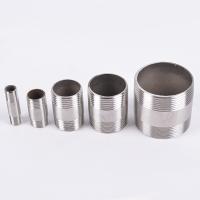 China Stainless Steel 1''-8'' Male to Female Thread Coupler 80mm Length Hexagon/Round Head for sale