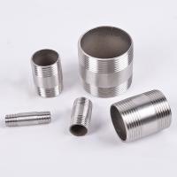 China Stainless Steel 1''-8'' Male to Female Thread Coupler 80mm Length Hexagon/Round Head for sale