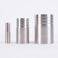 China Stainless Steel 1''-8'' Male to Female Thread Coupler 80mm Length Hexagon/Round Head for sale