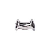 China Round 45 Degree Welding Elbow Bend Pipe Fitting for Sanitary Stainless Steel 304 346L for sale