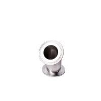 China Round 45 Degree Welding Elbow Bend Pipe Fitting for Sanitary Stainless Steel 304 346L for sale