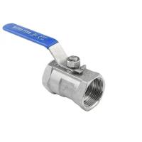China Industrial Stainless Steel 1PC Water Valve with Float Ball and DN8-DN100 Port Size for sale