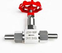 China 1/4''--4.0'' Equal Stainless Steel High Pressure Needle Valve J23W-160P 304 316L for sale
