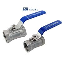 China Industrial Stainless Steel 1PC Water Valve with Float Ball and DN8-DN100 Port Size for sale