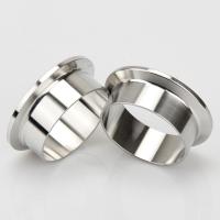 China RTS 304/316L Stainless Steel Sanitary Food Grade Clamped Ferrule for Quick Pipe Joint for sale