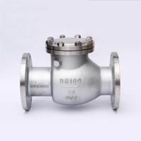 China Stainless Steel 304 DN40 Flanged Check Valve with Lift Design and ISO9001 Certificate for sale