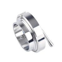 China 10bar Sanitary Stainless Steel 304/316L Welded Tube Union Sight Glass with Wiper for sale