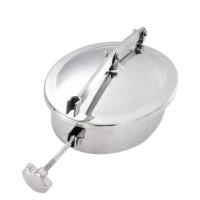 China Mini Type Manhole Oval Cover without Pressure Tanks for Stainless Steel 304 316 316L for sale