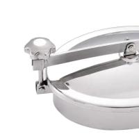 China Mini Type Manhole Oval Cover without Pressure Tanks for Stainless Steel 304 316 316L for sale