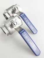 China Seamless Round Head Code Stainless Steel 201 Iron Ball Female Threaded Ball Valve DN8 for sale
