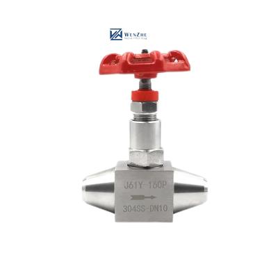 China Forged Needle Valve SS304 316 316L J61W/H PN10/PN16/PN25 Silver for sale