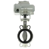 China Cylindrical Head Code Stainless Steel 304 316 Electric Actuator Valve for Filling Machine for sale