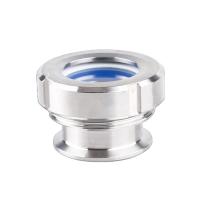 China Customized Support ODM Sanitary Stainless Steel 304/316L Tri Clamp Union Sight Glass for sale