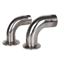 China WZ Stainless Steel 304 316 90 Degree Outer Wire Elbow Fitting for ANSI Standard 1/8