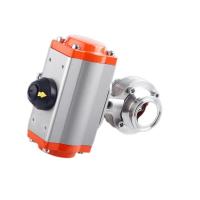 China Customized D681-X Stainless Steel 301/304/316 Pneumatic Butterfly Valve for sale