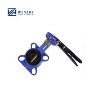 China Sanitary Stainless Steel SS304/316L Weld Connection Manual Butterfly Valve D71X-16P for sale