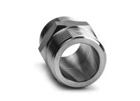 China WZ Stainless Steel High Pressure Hex Nipple BSP NPT Equal Male Thread Pipe Fitting for sale